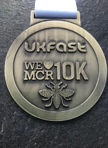 UKFast We Love Manchester 10k - Virtual Runner