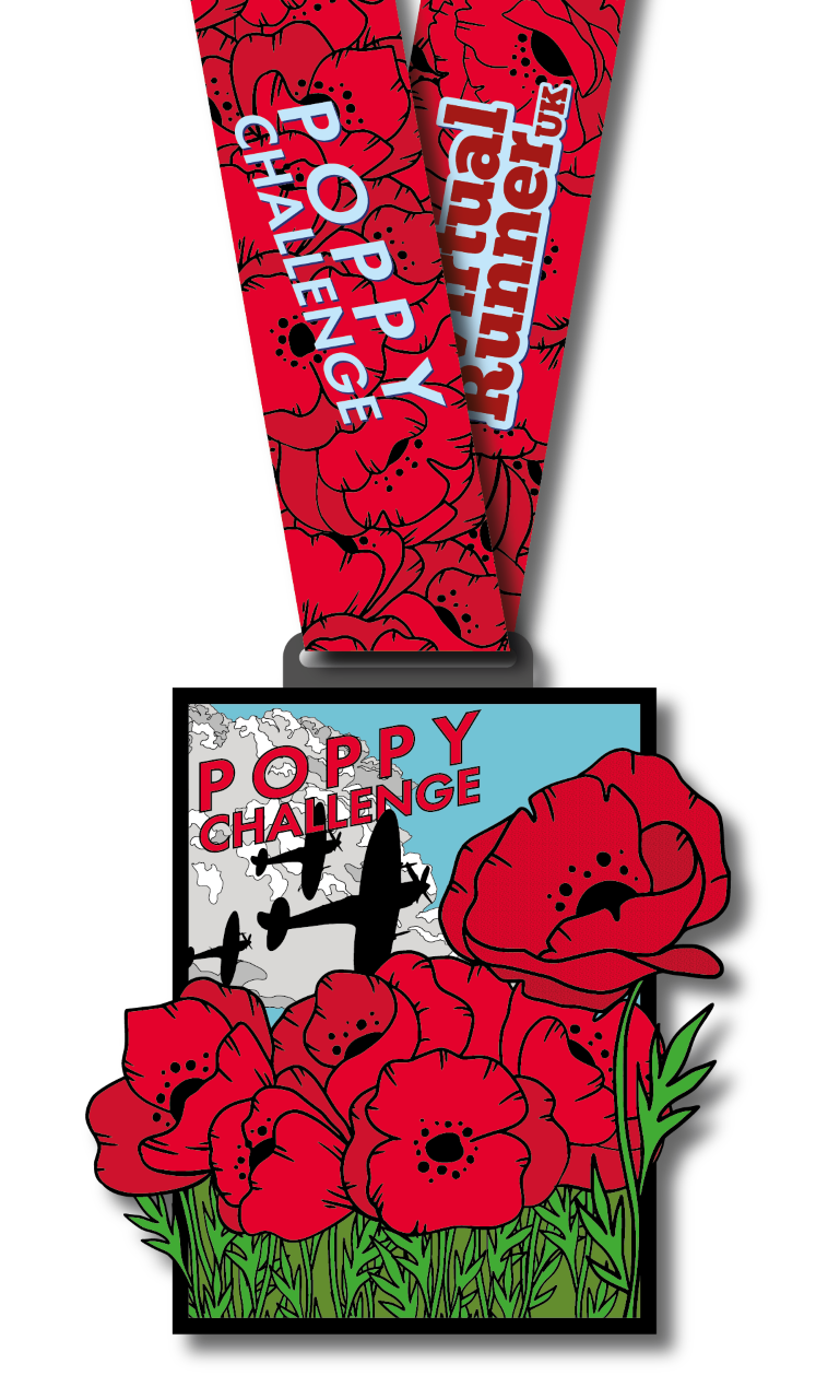 Poppy Challenge 2023 - Virtual Runner
